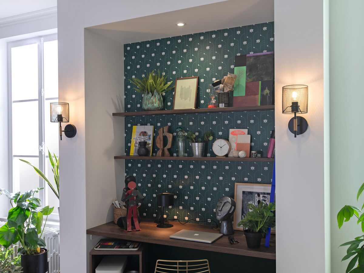 Coin bureau dans salon - salle à manger | Cuisinella